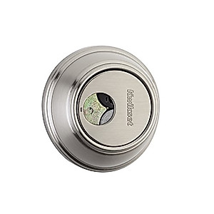 Kwikset 98160-009 816 Key Control Single Cylinder Deadbolt featuring SmartKey in Satin Nickel