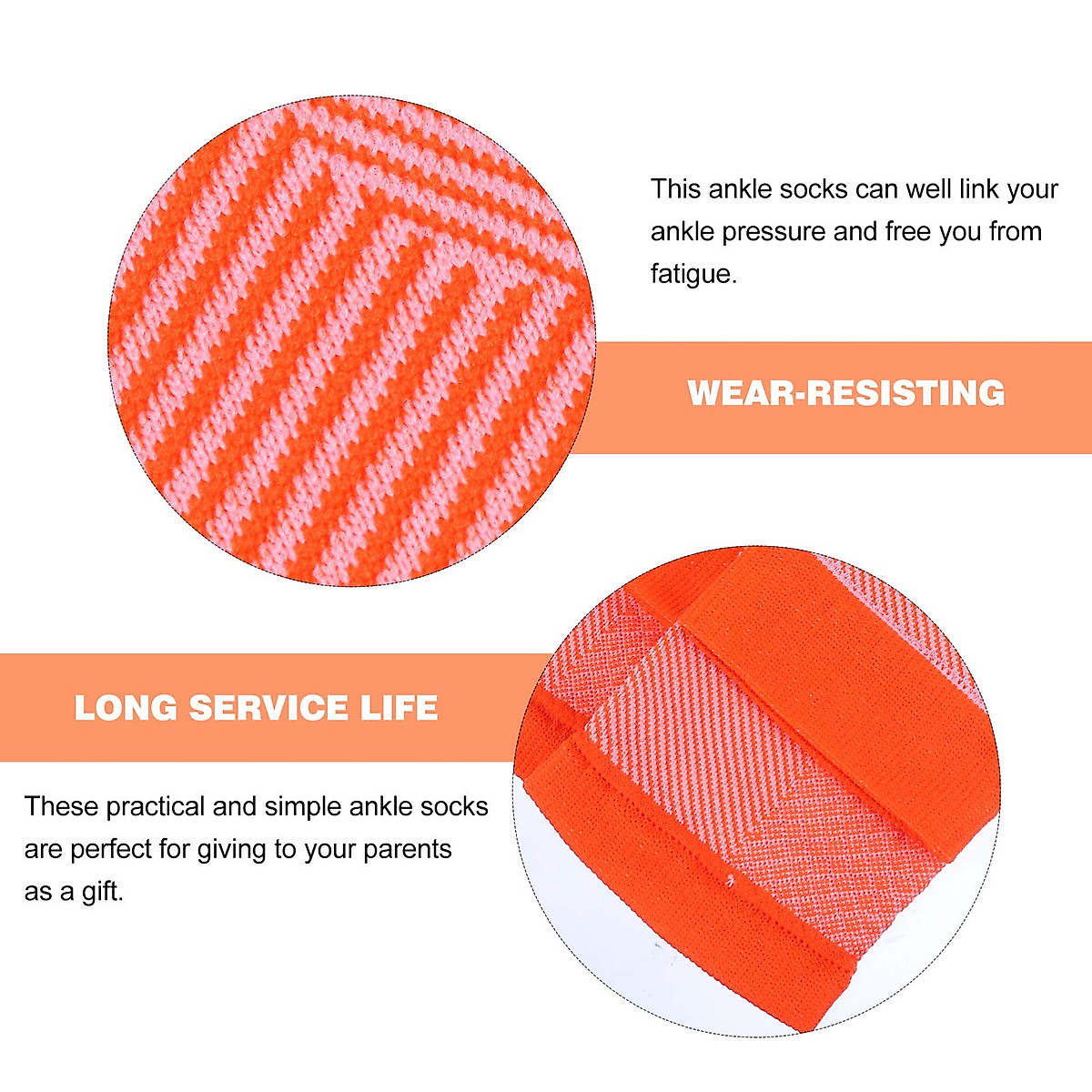 1 Pair Support Support Socks Plantar Socks Support Socks Compression Foot Sleeves Compression Socks Toeless Socks Joint Socks