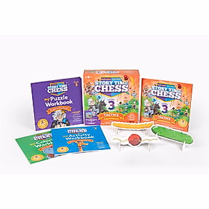 Story Time Chess + 2 Expansions - Strategy and Tactics Expansions - Learning How to Play, Strategy, and Chess Tactics for Kids and Beginners