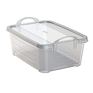 Life Story Clear Closet Organization Storage Box Container, 14 Quart (6 Pack)