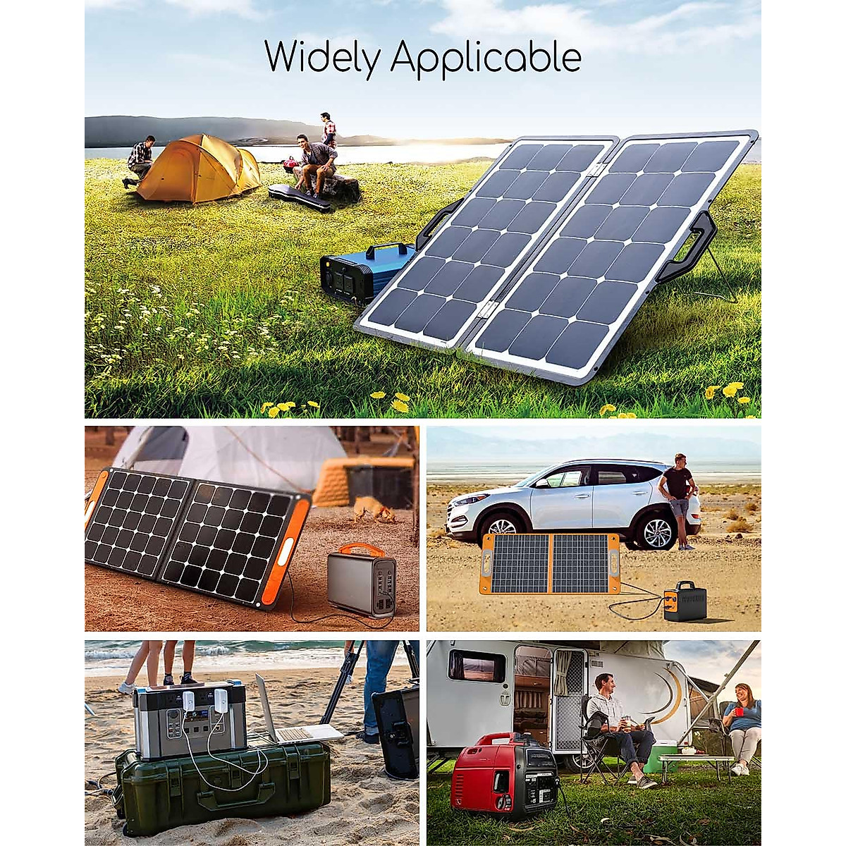 12Ft Solar Panel Charge Cable Fit for Anderson Adapter and Solar Connectors, 10AWG Charge Extension Cable for Portable Power Stations Solar Generators (Vertical Head)