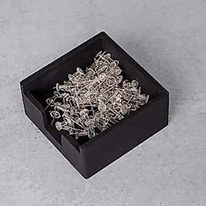 Fernaco Sticky Note Holder - Made from Durable and Silicone - Universal 3x3 Holder - Black