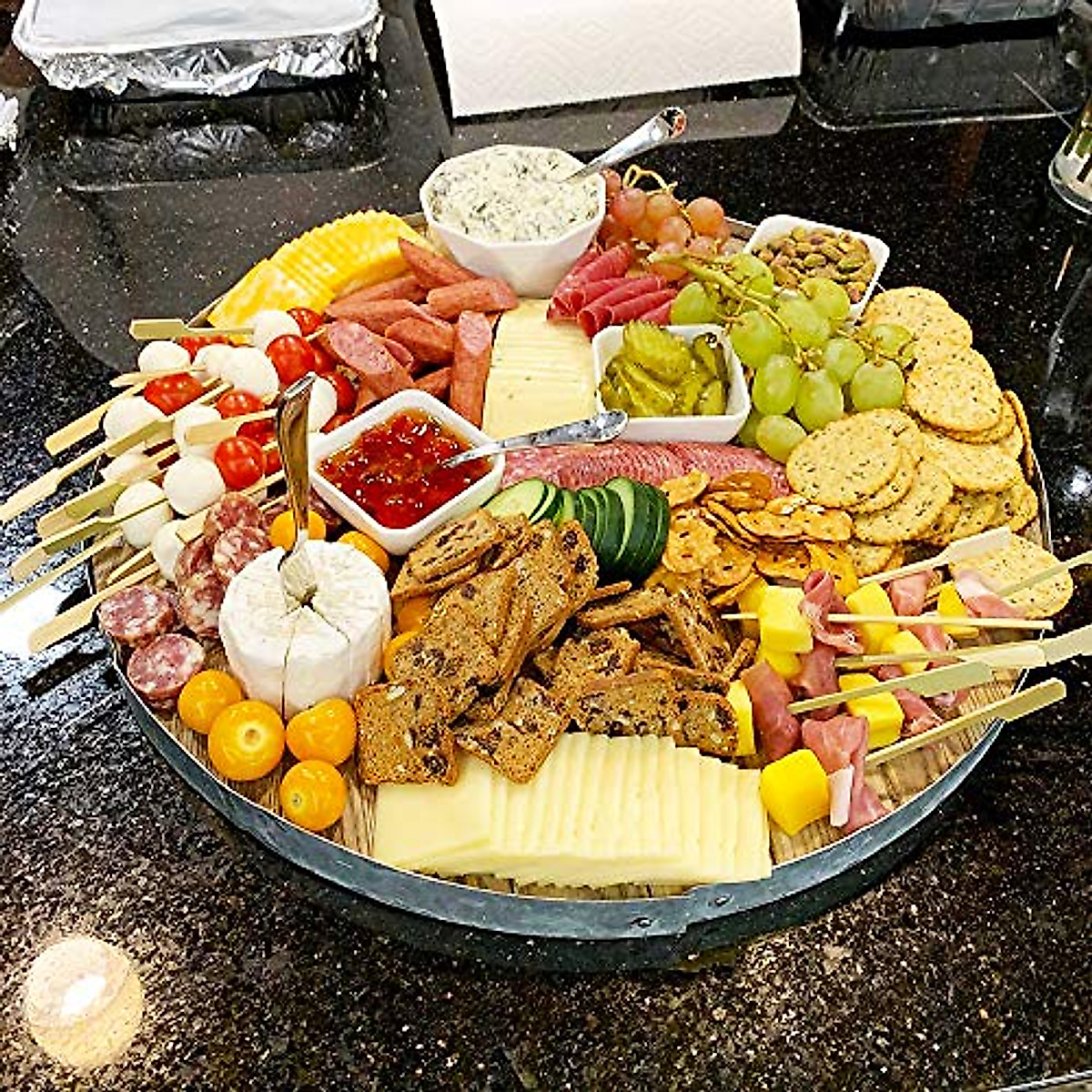 8 Pcs 3 Ounce Dipping Bowls Set White Plastic Dipping Sauce Bowls,Small Bowls for Ketchup,Condiments,Side Dishes,Vinegar in Party BBQ