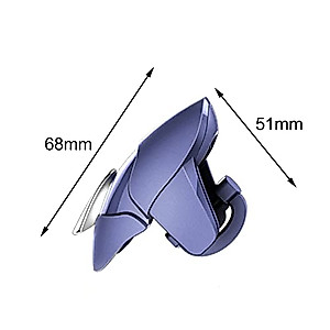 1Pair Phone Game Controller Mobile Game Triggers Button Shooter Phone Gamepad for iPhone for Android Valentine's Day/Mother's Day/Wedding/Anniversary/Party/Graduation/Christmas/Birthday Gifts - Blue