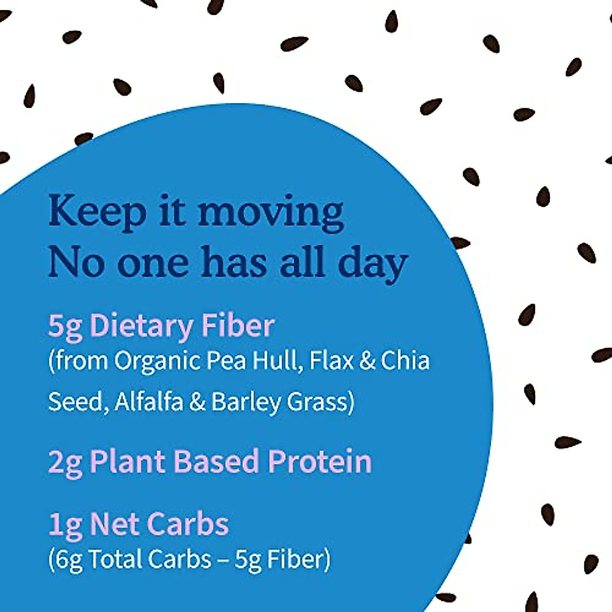 Garden of Life Organic Unflavored Fiber Powder Detox Blend with Chia, Alfalfa & Barley for Herbal Cleanse, Gut Health Support - Detoxifiber - Non-GMO, Gluten-Free, Psyllium Free, Vegan, 30 Servings