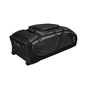 DeMarini Spectre Wheeled Bag,Black,LARGE