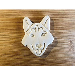 Husky Cookie Cutter and Dog Treat Cutter - Face - 3 inch