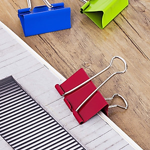 Mr. Pen- Extra Large Binder Clips, 2 Inch, 12 Pack, Assorted Color, Binder Clips Extra Large, Big Binder Clips, Large Paper Clip, Large Paper Clamps, Binder Clamps, Large Binder Clips, Large Clip