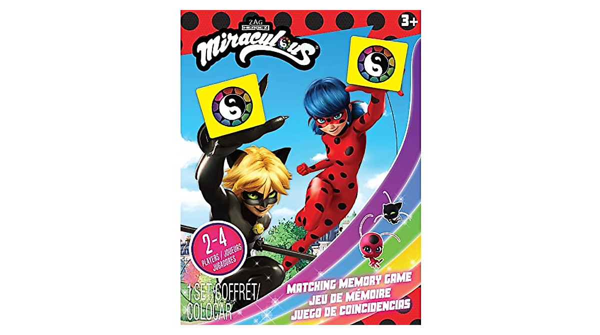 Shop TCG Toys Miraculous Ladybug Memory Card Game
