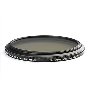 K&F Concept 43mm Slim Fader Variable ND2-ND400 Neutral Density Adjustable ND ND2 ND4 ND8 ND16 to ND400 Lens Filter Kit + Microfiber Cleaning Cloth for DSLR Cameras
