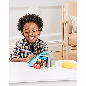 Skip Hop Pretend Play Zoo Outdoor Adventure Rock Climb Play Set, Toy for Kids 2 Years and Up, Monkey (Pack of 2)