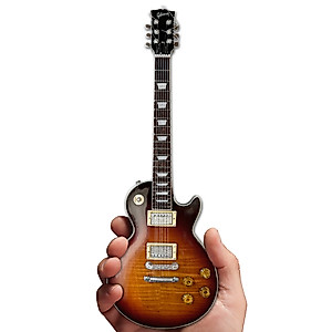 Duane Allman Gibson Les Paul Tobacco Burst "DUANE" Back Mini Guitar Model