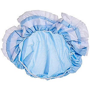 Baby Doll Bedding Modern Hotel Style Bassinet Liner, Blue