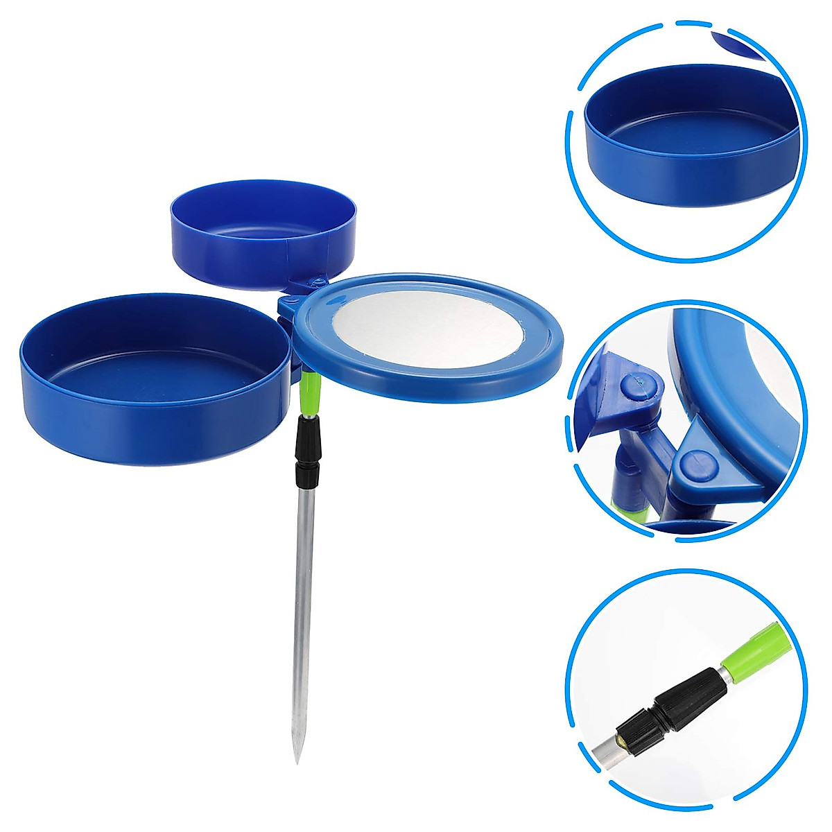 BESPORTBLE Box Bait Tray Bait Box Fishing Bait Storing Case Bait Hook Case Fishing Accessories Holder Fishing Lure Case Fish Tackle Storage Fishing Lure Hook Holder