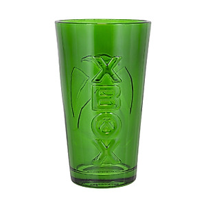 Paladone Green Xbox Shaped Glass