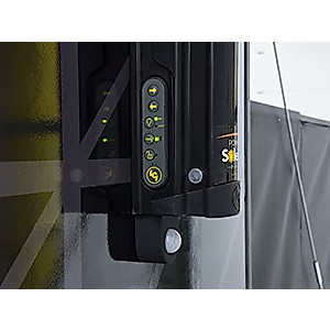 Solera Smart Arm Infrared Security Sensor Kit for 12V Awning Assembly on 5th Wheel RVs, Travel Trailers and Motorhomes, Automatically Turns Lights On, Motion, Heat-Activated - 715124,Black
