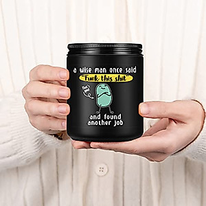 GSPY Candles - New Job Gifts for Men, Coworker Leaving Gifts for Men - New Job Gifts, Congratulations Gifts for Men - Funny Going Away Gift, Goodbye Gifts, Farewell Gifts for Coworker, Friend