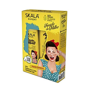 Skala - Linha Expert - Kit Amido de Milho Shampoo e Condicionador (2 x 325 Ml) - (Expert Collection - Set Corn Starch Shampoo and Conditioner (2 x 11 Fl Oz))