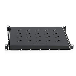Gator Rackworks Rack Mount Sliding Accessory Shelf; 1U Size - 14.8" Deep (GRW-SHELF1SLD)