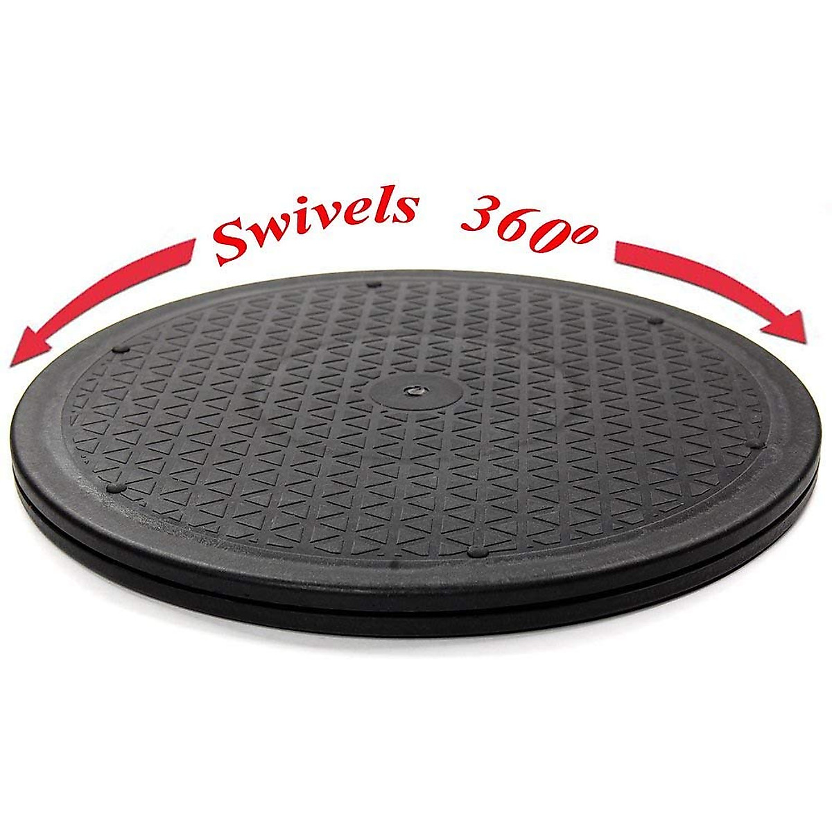 Leadleds 12" Heavy Duty Rotating Swivel Display Stand with Steel Ball Bearing for Indoor/Outdoor Use with Monitor/tv/Turntable/Lazy Susan