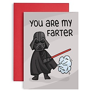 Huxters - Fathers Day Card Dad Birthday Cards for him Birthday Cards - Daddy Fathers Day Card - Fathers Day Card from Daughter or Son