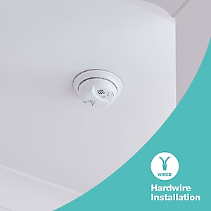 First Alert BRK SC9120B-12 Hardwired Smoke and Carbon Monoxide (CO) Detector with Battery Backup, 12-Pack