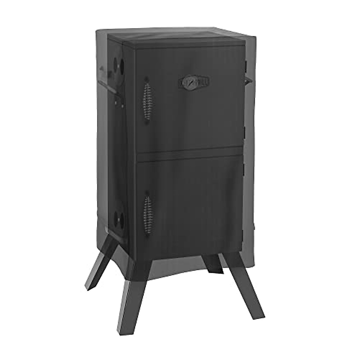 Pure Grill 30-inch Smoker BBQ Grill Cover for Electric Vertical Smokers - Universal Fit, Heavy-Duty, Waterproof, Fade Resistant Fabric (Cover - 19&quot; x 17&quot; x 30&quot;)