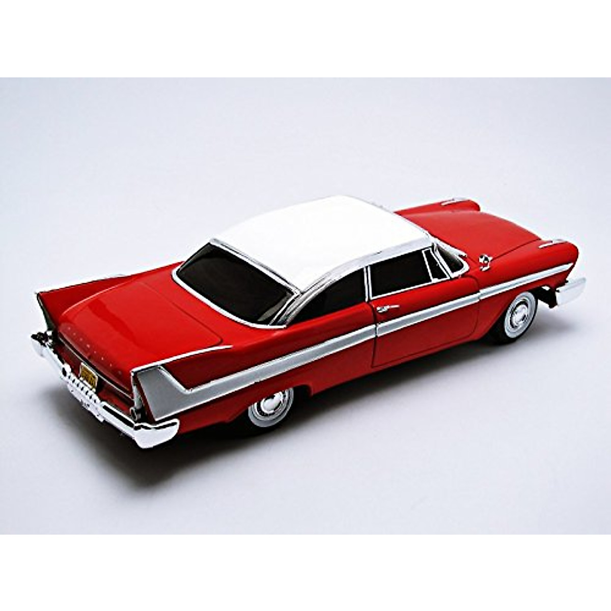 1/18 '58 Plymouth Fury Stephen King Christine Die Cast Movie Car, Multicolored (AWSS102)