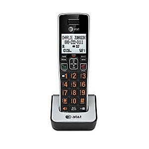 ATT CL82213 DECT 6.0 Expandable Cordless Phone System with Digital Answering Machine, Silver