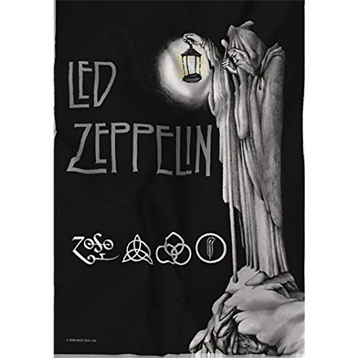 Led Zeppelin Stairway To Heaven Fabric Poster / Flag 44" x 22" (hr)