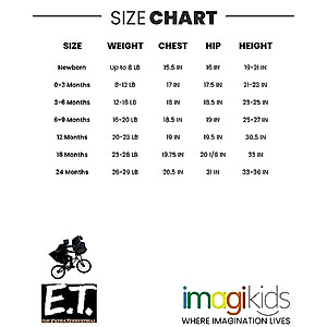 E.T. the Extra-Terrestrial Welcome to the Universe Baby Baby Bodysuit, Pant & Hat 3 Piece Set Tusk/Dark Grey Heather 3-6 Months