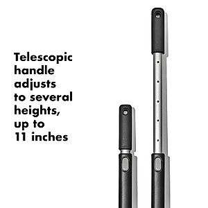 OXO Good Grips Extendable Twister Snow Brush with Ice Scraper