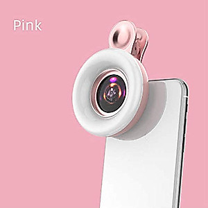 Yuyosunb LED Phone Lens Selfie Ring Light Mobile Phone Fill Light HD Macro Dimmable Lamp Beauty Ringlight