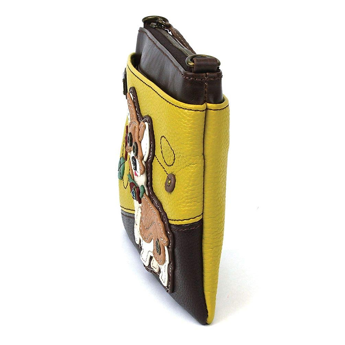 Chala Handbags Corgi Mini Crossbody Handbag, Corgi Mom