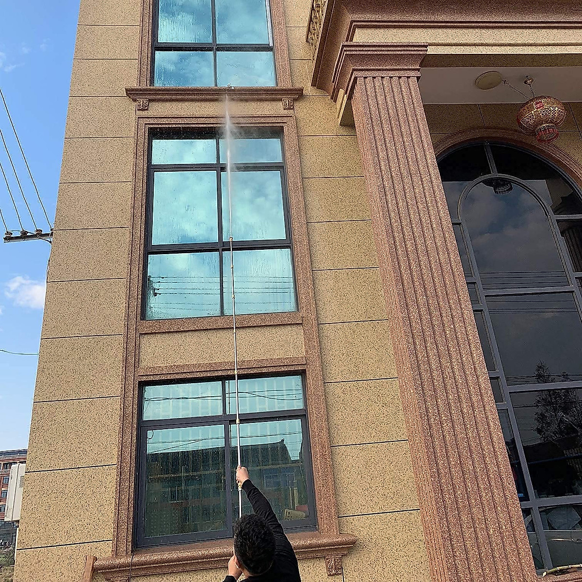 M MINGLE Pressure Washer Wand Extension, Replacement Lance, 1/4 Inch Quick Connect, 4000 PSI