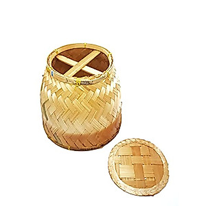 Sticky Rice Steamer Basket Size 8.5 inches With Bottom Plate (Only Basket)