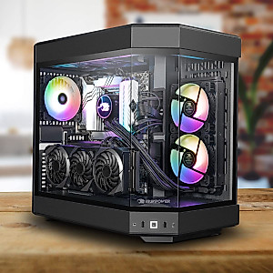iBUYPOWER - Y60 Gaming Desktop – AMD Ryzen 9 7900X – 32GB DDR5 Memory – NVIDIA GeForce RTX 4070Ti 12GB – 1TB SSD - Black - Windows 11