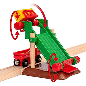 BRIO 33984 Animal Farm Set | Wooden Toy Train Set for Kids Age 3 and Up