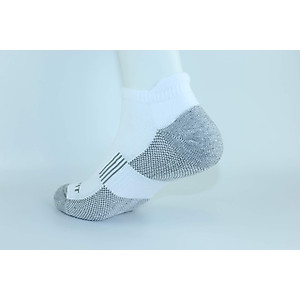 rifix Womens Ankle Running Socks,Cotton Low Cut Athletic Socks,No Show Sports Socks(6p Mix-color2)