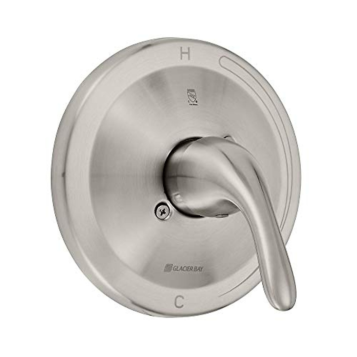 Glacier Bay Builders 1-Handle 1-Spray Tub and Shower Faucet in Brushed Nickel