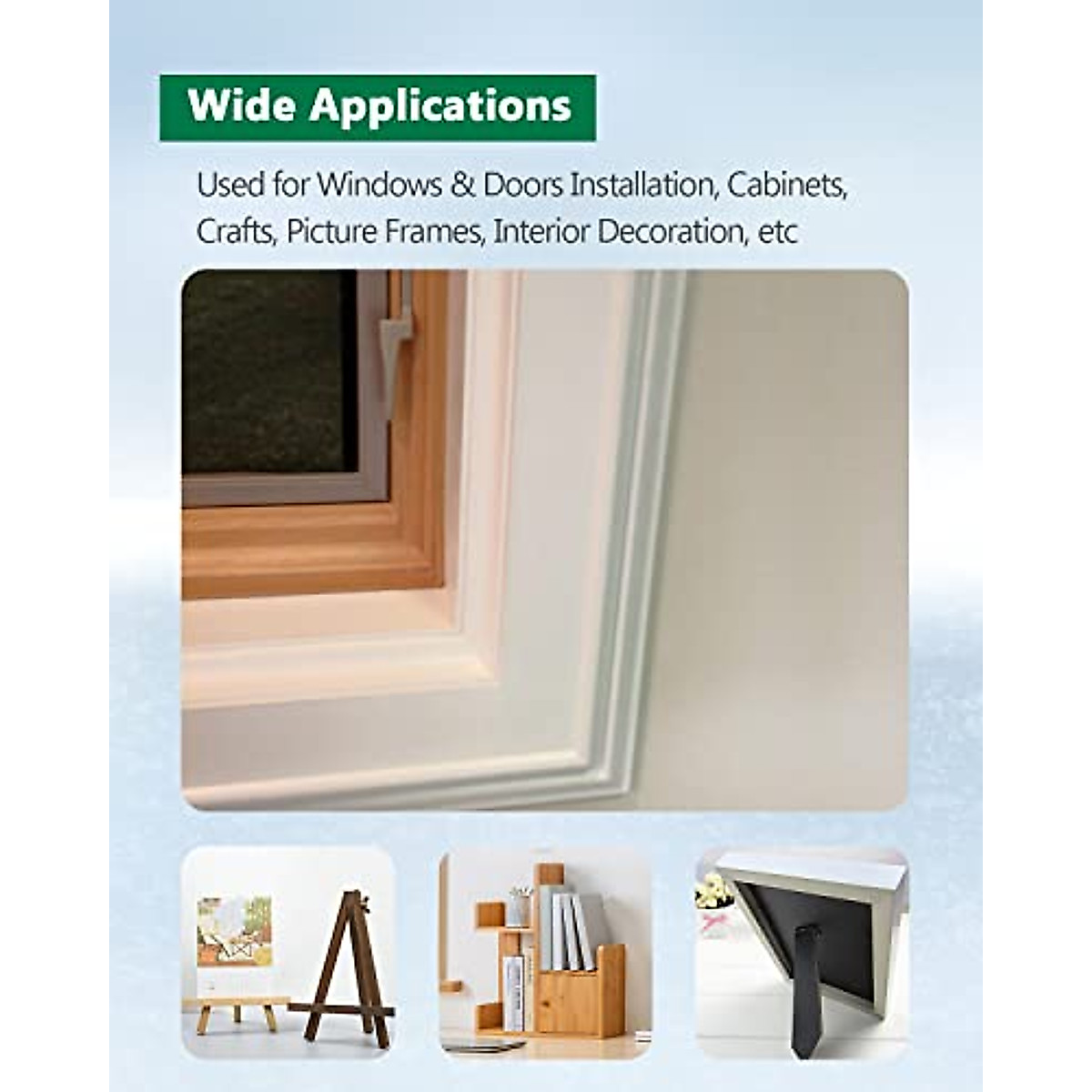 meite 23 Gauge Pin Nails, 1-3/16-Inch Micro Headless Pins for Pin Nailer - Copper Plated Pins Nails for Nail Gun, Ideal for Fine Woodworking and Trim Work (10,000 PCS)