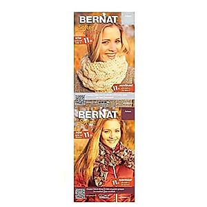 Bernat Softee Chunky Yarn, Super Bulky #6, 3 Skeins Glowing Gold 28607