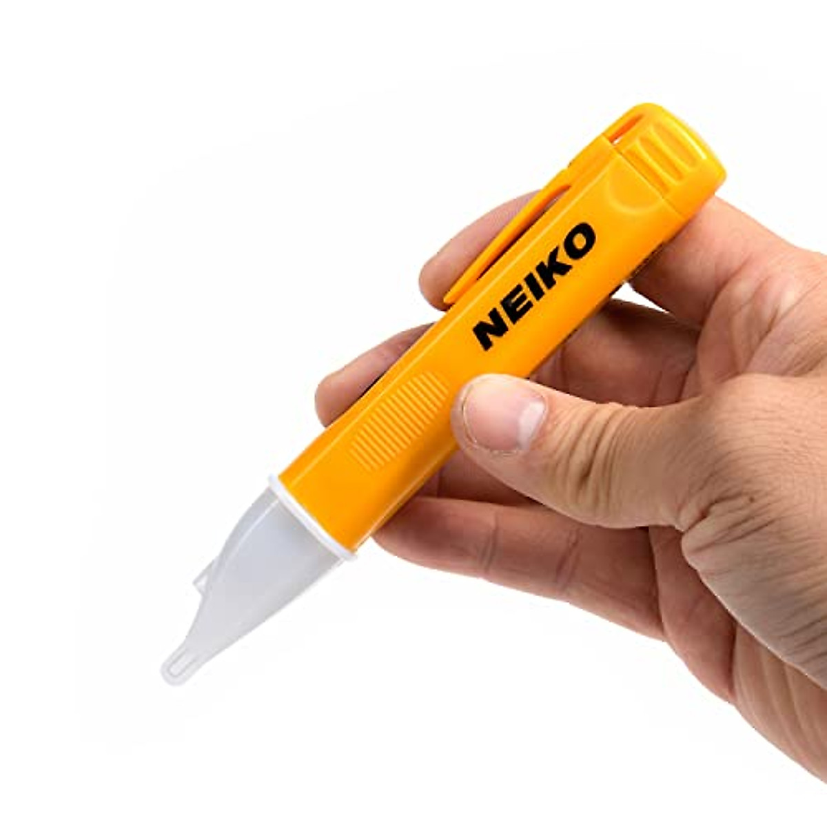 NEIKO 40524A Electrical Tester, 2 Pack, Non Contact Voltage Tester, AC Voltage Detector, 50/60Hz Circuits, Dual Range 12V-48V / 48V-1000V, Electric Tester Pen, Electricity Tester Tool, Audio & LED