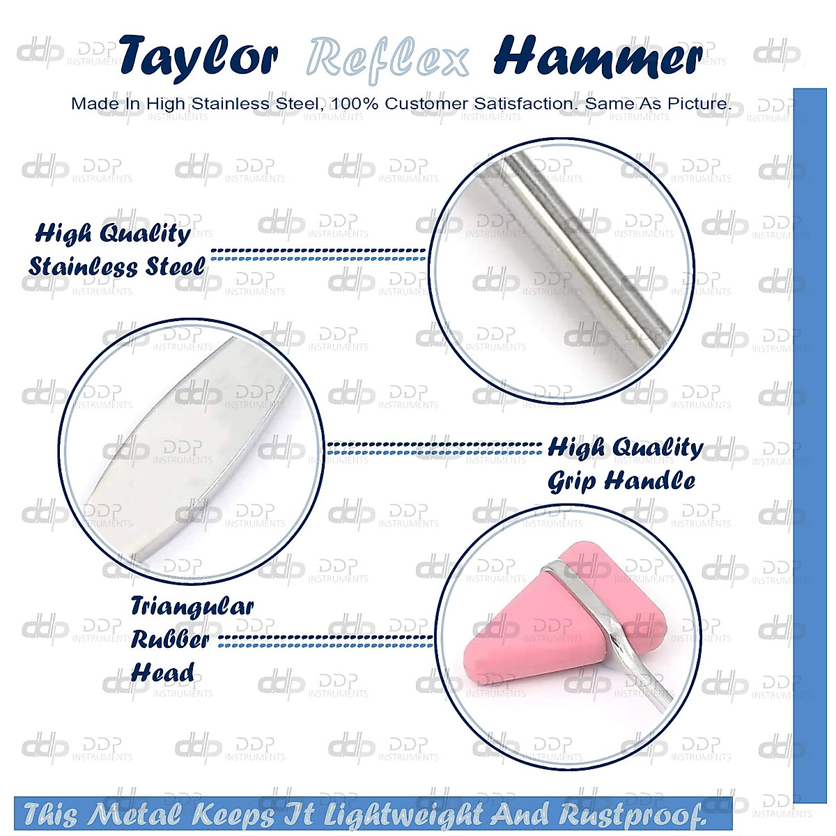 DDP Taylor Percussion Hammer, HOT Pink