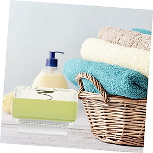 Cabilock 4pcs Box Soap Foaming Box Bubble Soap Bathroom Soap Dish Soapdish Soap Foaming Container Soapbox Bar Soap Soaps Travel Soap Case Laundry Soap Dispenser Pp Roller Laundry Brush