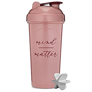 GOMOYO [2 Pack] 28oz Shaker Bottle with Motivational Quotes (Rose &Lavender) | Protein Shaker Bottle with Mixer Agitators | Shaker Bottle for Protein Mixes Pack is BPA Free and Dishwasher Safe