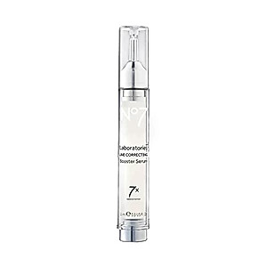 No7 Laboratories Line Correcting Booster Serum - Potent Collagen Peptide Serum for Fine Lines and Wrinkles - Moisturizing Formula for All Aging Skin Types (15 ml)