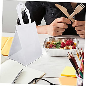 BUTIFULSIC Insulated Grocery Bags 5pcs Insulation Bags Large Tote Bags Ice Packs for Food Ice Packs for Lunch Bags Hot Bag for Food Delivery Food Thermal Bag Insulated Bag for Food Delivery