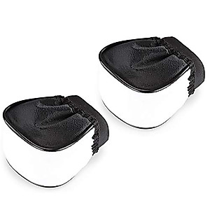 (2 Pcs) Fotasy Soft Universal Cloth Flash Bounce Diffuser Cap for Flashgun Speedlite, Universial Flash Diffuser, Compatible with Canon Nikon Sony Metz Nissin Olympus Pentax Sigma Sunpak Flashes