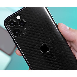 VViViD+ True Gloss Carbon Black, Vinyl Wrap Film Roll (1ft x 5ft)